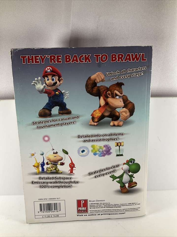 Super Smash Bros. Brawl: Official Game Guide | eBay