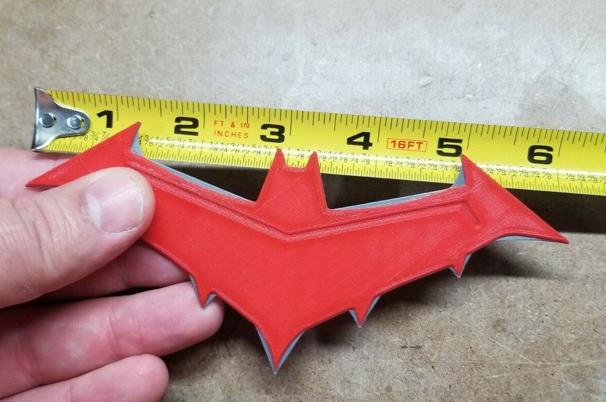 Red Hood Batarang Batman (3d printed) | eBay