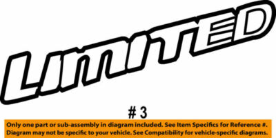 75427-48020 Toyota Plate, front door name 7542748020, New Genuine OEM ...