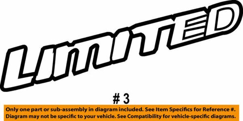 75427-48020 Toyota Plate, front door name 7542748020, New Genuine OEM ...