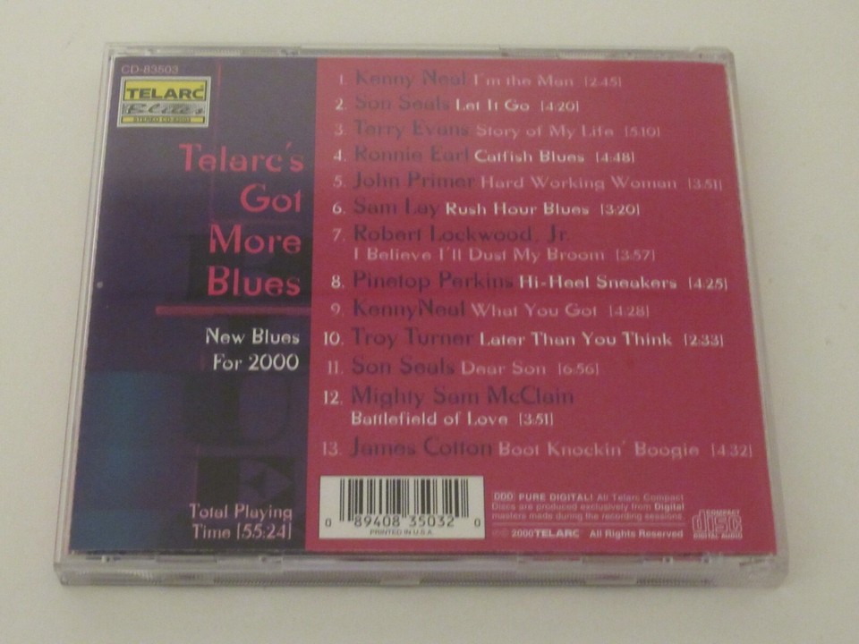 Various – Telarc's Got More Blues - New Blues For 2000 / Telarc – CD ...