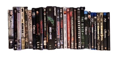 dvd and blu-ray horror/ sci-fi Lot Of 28 | eBay