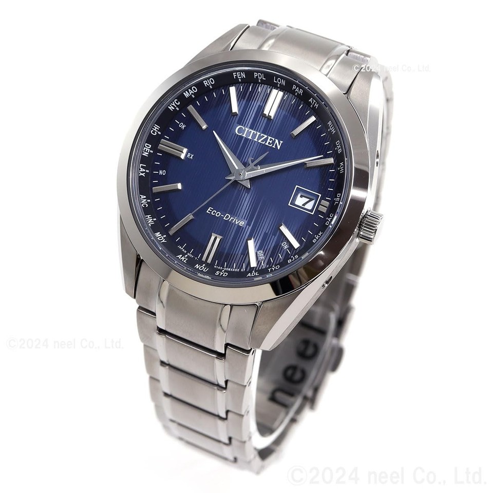 Citizen Collection Eco-Drive CB0261-53L Titanium Solar Radio Men Watch ...