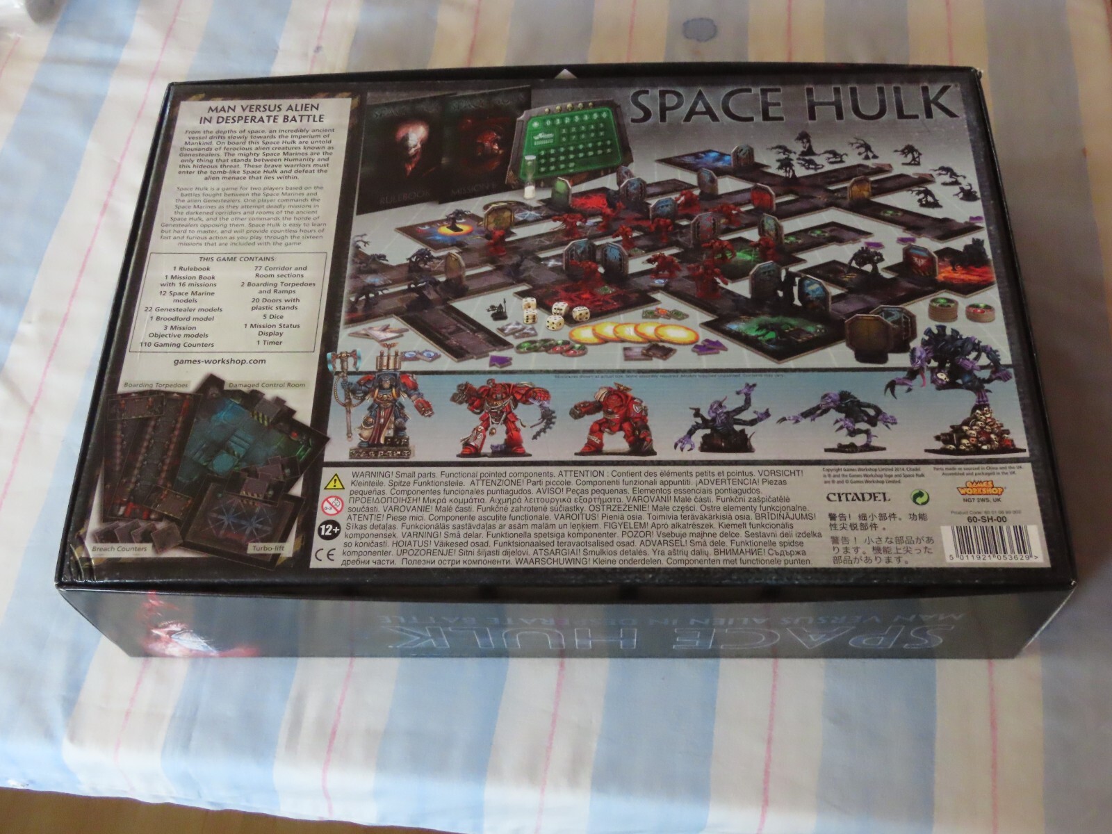 Space Hulk 2014 Empty Box Only Extra Storage Good Condition Games ...
