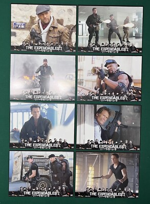 The Expendables 2 (2012) German Lobby Cards (8) Complete Set | eBay