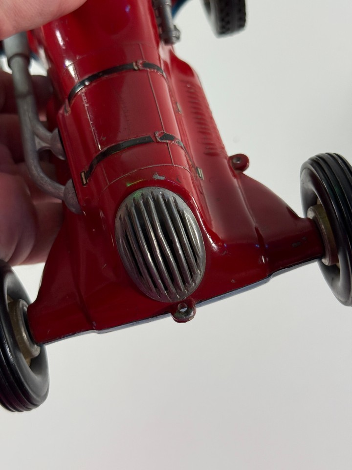 vtg Original Cox Thimble Drome Champion Tether Car toy RED 12 wow NICE ...
