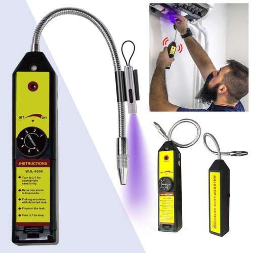 WJL-6000-UV Freon Leak Durable Detector Halogen Gas Tester HVAC ...