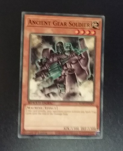 Yugioh Card Ancient Gear Soldier SGX1-END07 | eBay