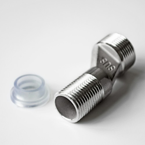 Eccentric Adapter G1/2 Male x G3/4 Male Connector Longer for Valve ...