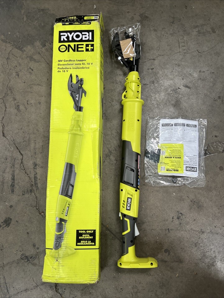 RYOBI P4362BTL ONE+ 18V Cordless Battery Lopper Tree Pruner - Tool Only ...