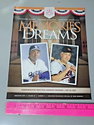 Cal Ripken & Tony Gwynn Memories And Dreams Magazine Baseball July 29 ...