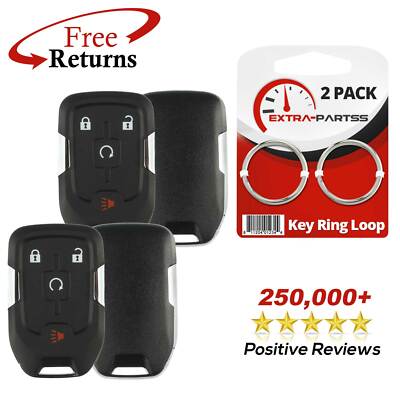 2x Remote Start 4btn Key Fob Shell Case For GMC Chrysler (HYQ1AA) | eBay