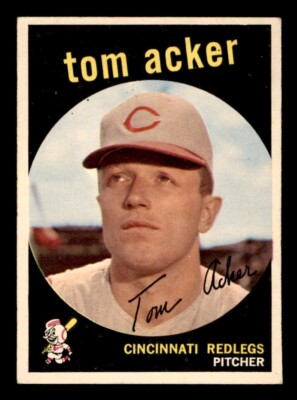 1959 Topps Baseball #201 Tom Acker EX *e1 | eBay