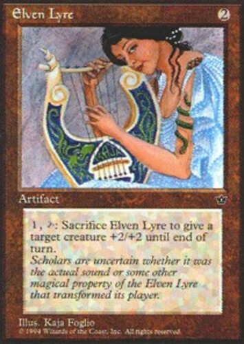 MTG Elven Lyre, Fallen Empires, Lightly Played, English | eBay