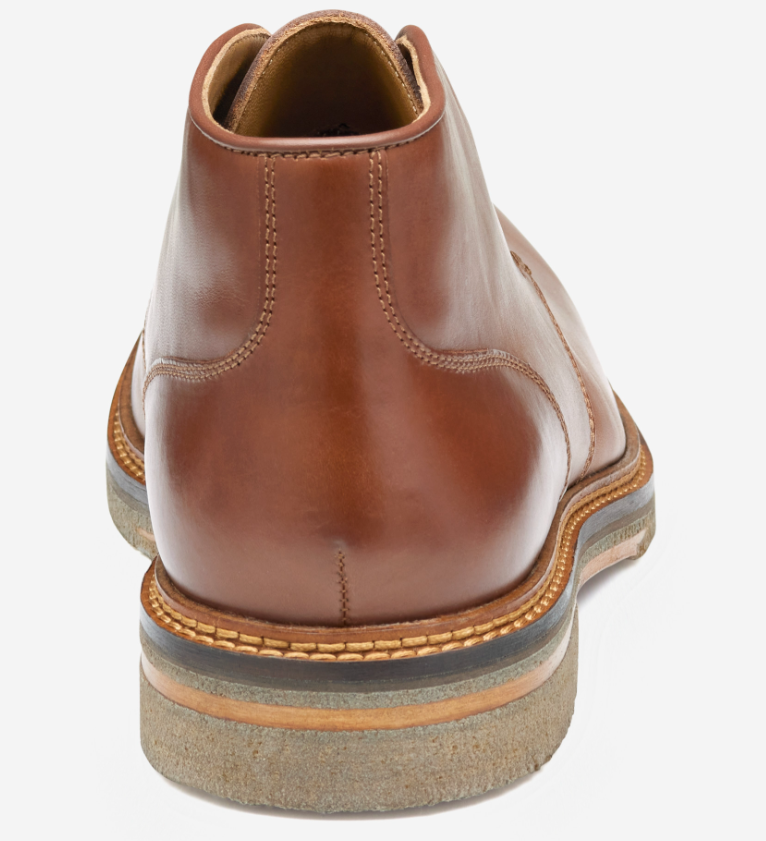BEST SELLER !!! Johnston & Murphy Calder Chukka Mahogany Full Grain New ...