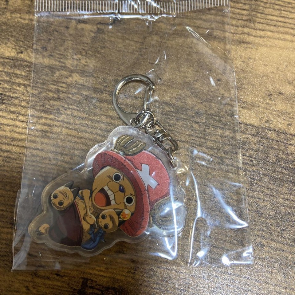 One Piece Chopper Acrylic Keychain Straw Hat Pirate Figure | eBay