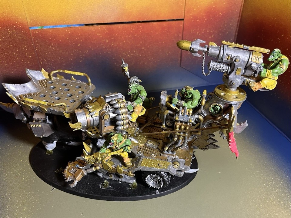 Ork Hunta Rig Warhammer 40K Army Games Workshop Presale Painted Gallery ...
