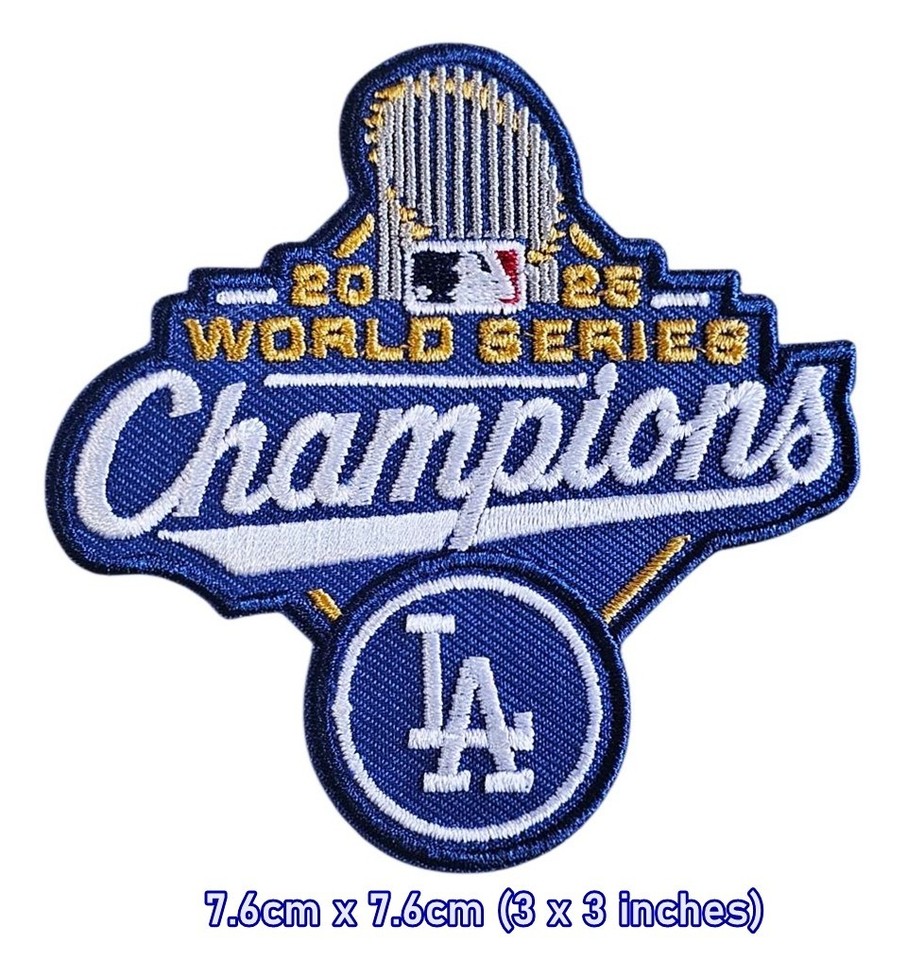 Los Angeles Dodgers MLB-Baseball Logo Embroidery Patches Iron, Sewing ...