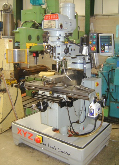 XYZ 1500 TURRET MILLING MACHINE, Ex Luton college, price inc VAT | eBay UK