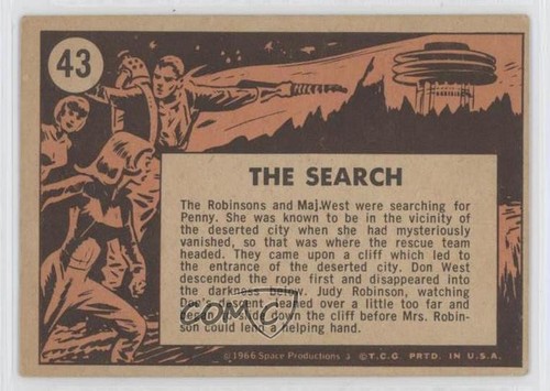 1966 Topps Lost in Space The Search #43 z6d | eBay