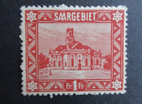 Saargebiet 1922 - Mi. 94 Postfrisch - siehe Foto Ludwigskirche in ...