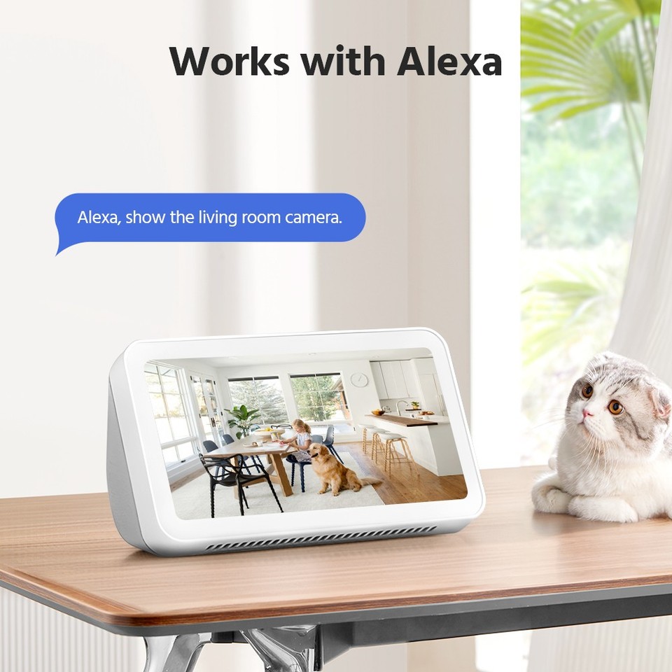 ANNKE Wireless 4K NVR 12” Monitor HD 3MP AI Security Camera System Two ...