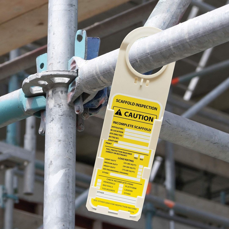 RPT226 Incomplete Scaffold Tag, Yellow 887481154718| eBay