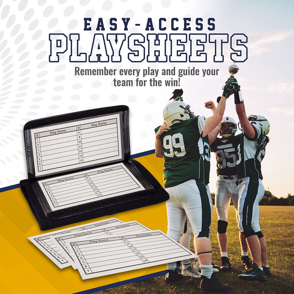 Quarterback (QB) Play Wristband - Youth Size - Pro Football Armband ...