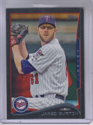 2014 Topps Update Black #US224 Jared Burton Card 02/63 | eBay