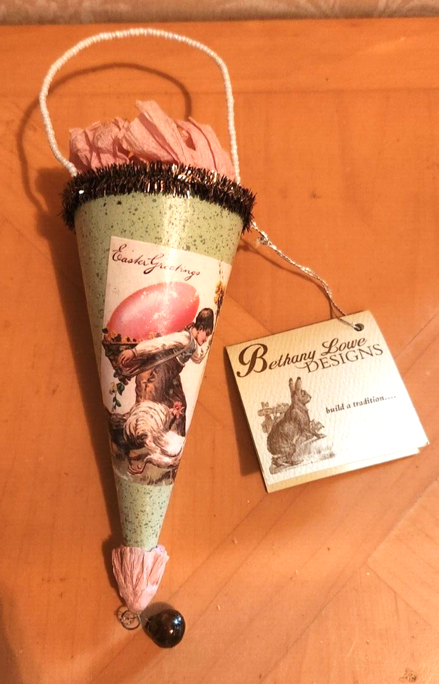 NWT Vintage Easter Candy Cone BETHANY LOW SEASONS MIDWEST WENDAY ...