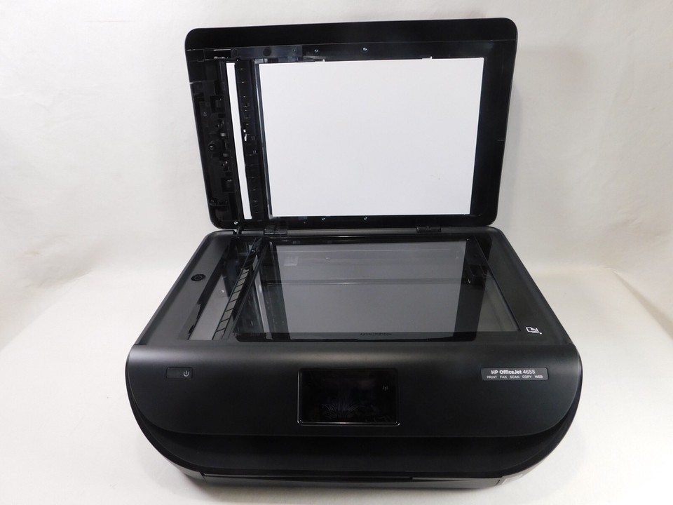 Hp Office Jet 4655 All-In-One Wireless Printer Scanner Copier Fax Web ...