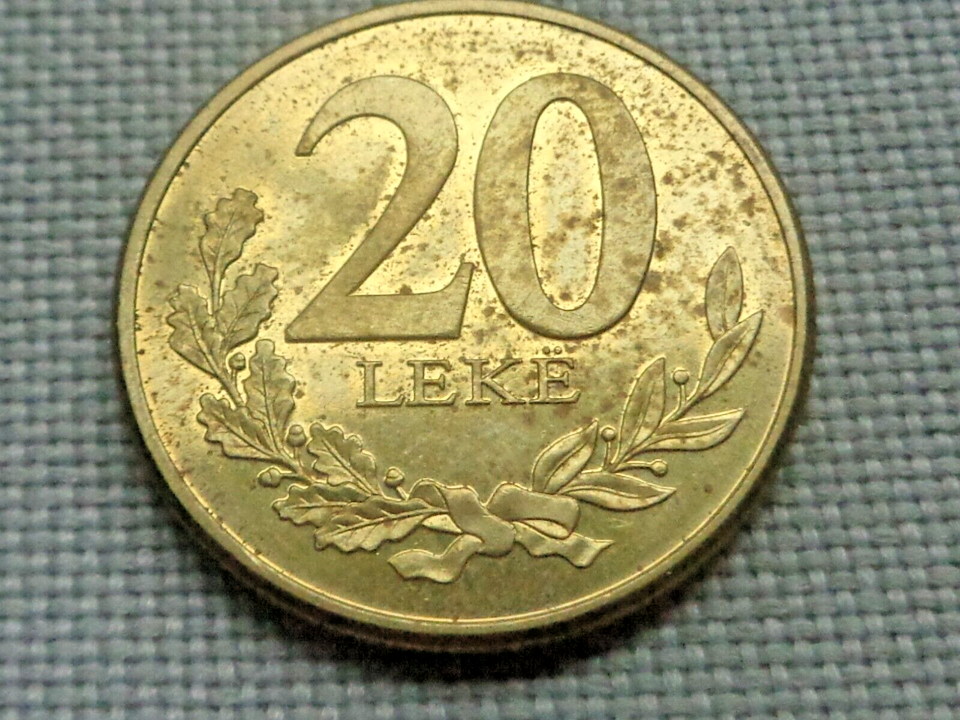 Albania 20 Leke 2016 Ancient Illyrian Liburnian Pirat Ship Galley in ...