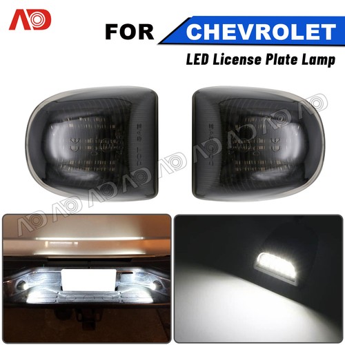 2x For 1999-2013 Chevy Silverado Avalanche LED License Plate Lights ...
