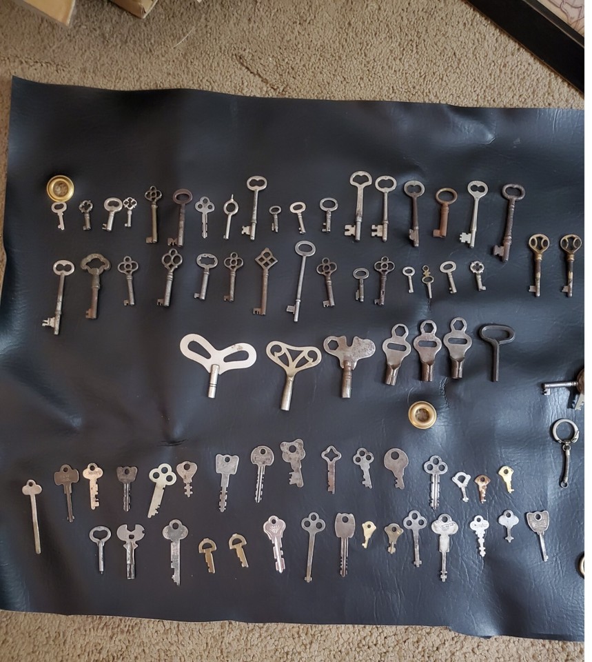 Vintage & Antique Key Lot 123 pieces | eBay