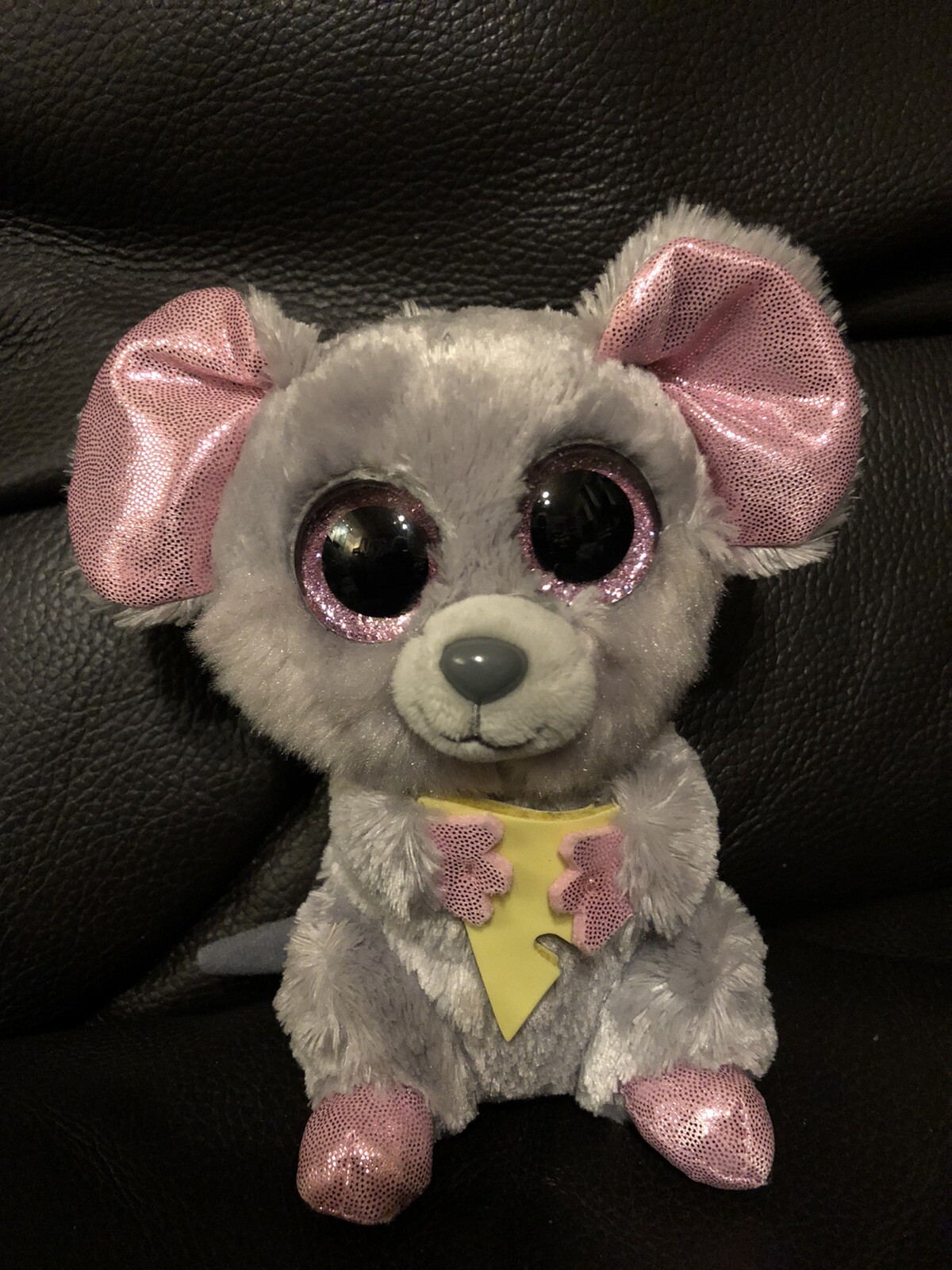 Ty Beanie Boos/Boo Squeaker Soft Toy Beanie Plush Approx 6 Inch Ty Silk ...