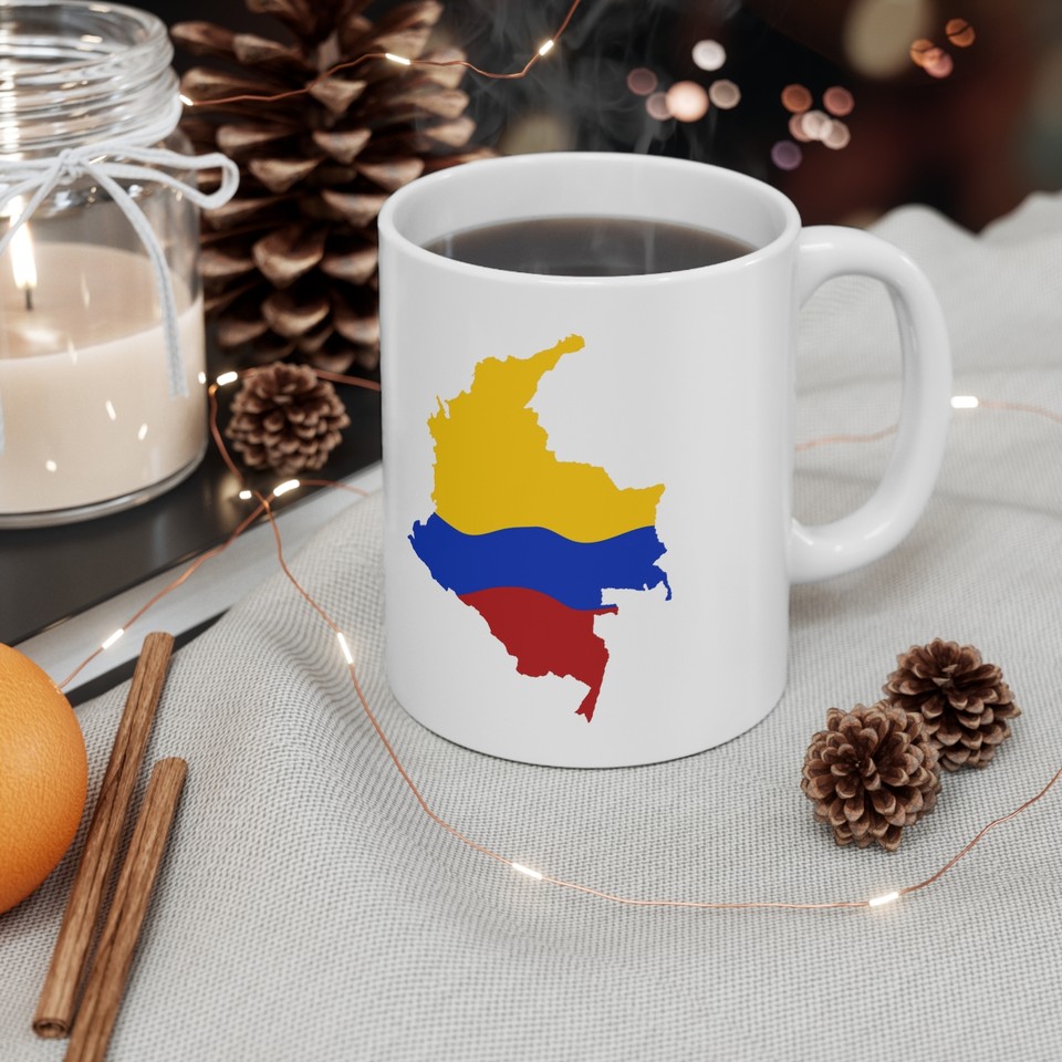 Ceramic Mug Colombian 11oz, Colombian gift mug, mug unisex | eBay