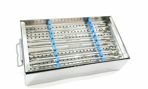 Orthopedic Combo Cannulated Flexible Reamer And Cannulated Reamer Box ...