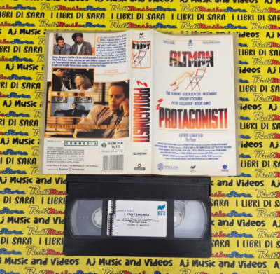 VHS film I PROTAGONISTI the player ALTMAN tim robbins 1994 RCS ...