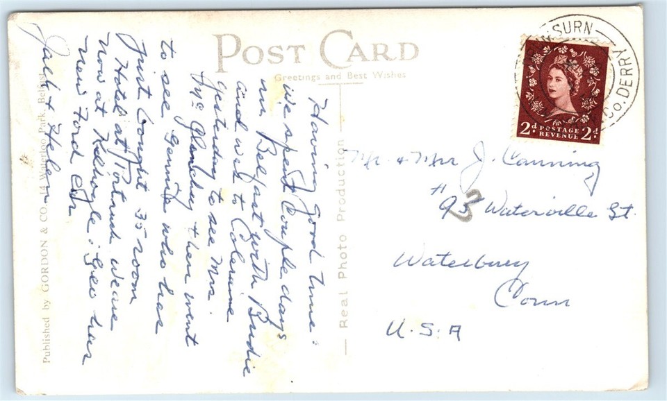 Postcard The Town Hall, Portrush RPPC G150 | eBay