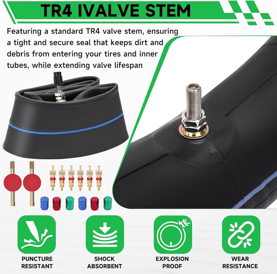 2.25/2.50-16" (70/90-16) Heavy Duty Mini Dirt Bike Inner 2.25/2.50-16 2pcs | eBay