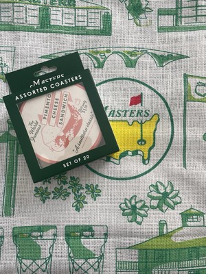 2025 Masters Tournament Augusta National Golf Club Coasters (Set of 20 ...