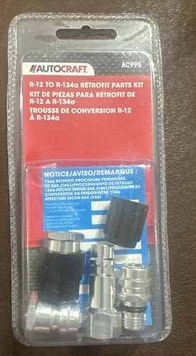 R-12 to R-134a ALL R12 SYSTEMS Retrofit Conversion ADAPTER Fittings | eBay