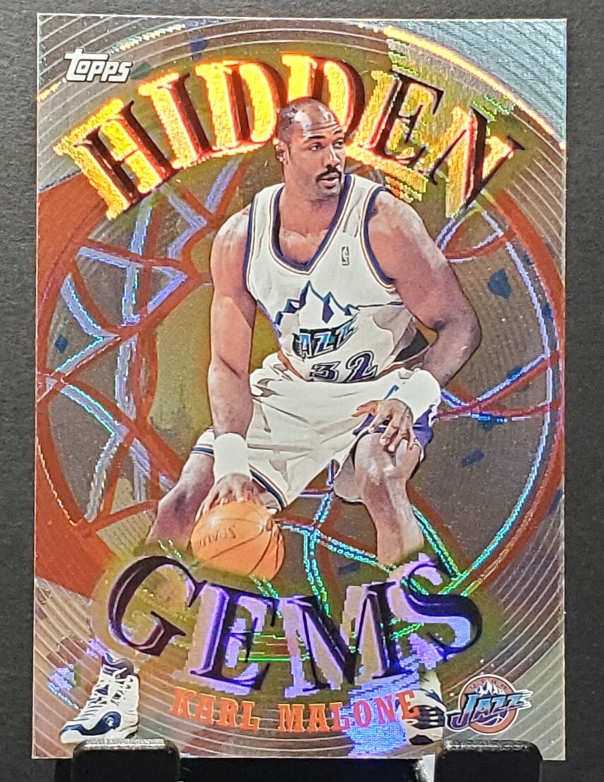 2000 Topps #HG1 Karl Malone JAZZ HIDDEN GEMS HOF'er Insert🏀EX/NM | eBay