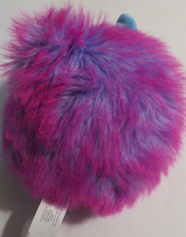 Pikmi Pops Round Pink & purple unicorn Plush 7" Moose (RARE) | eBay