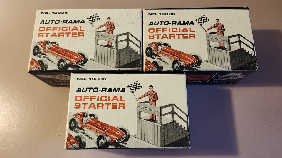 3 American Flyer/Gilbert Auto-rama Official Starters In Box With ...