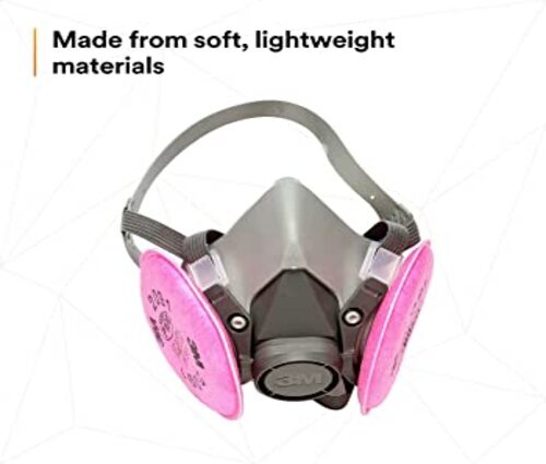 3M P100 Particulate Welding Painting Dust Construction Half Face ...