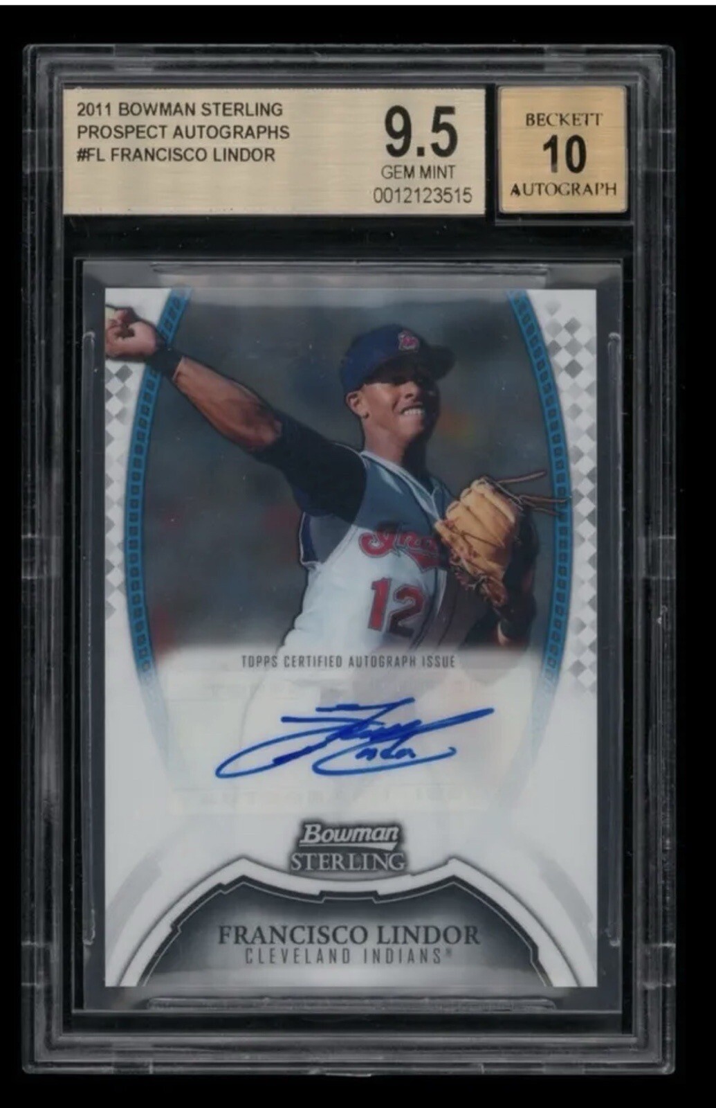 Francisco Lindor Autographed Memorabilia | Signed Photo, Jersey ...
