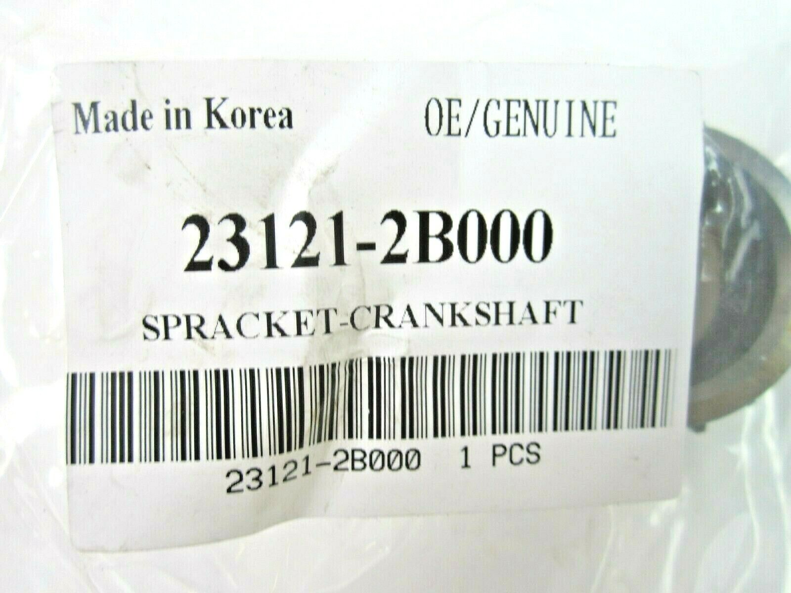 OEM ! CRANKSHAFT SPROCKET (MADE IN KOREA) FOR 10-11 KIA SOUL BASE ...