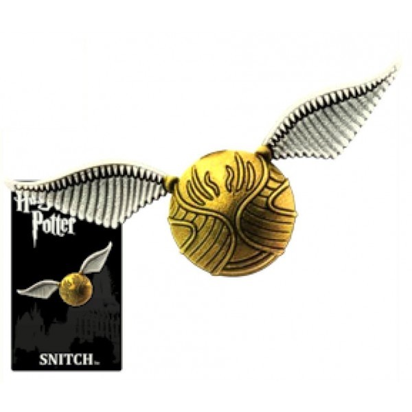 Harry Potter Quidditch Golden Snitch Image Pewter Metal Lapel Pin 1.625 ...