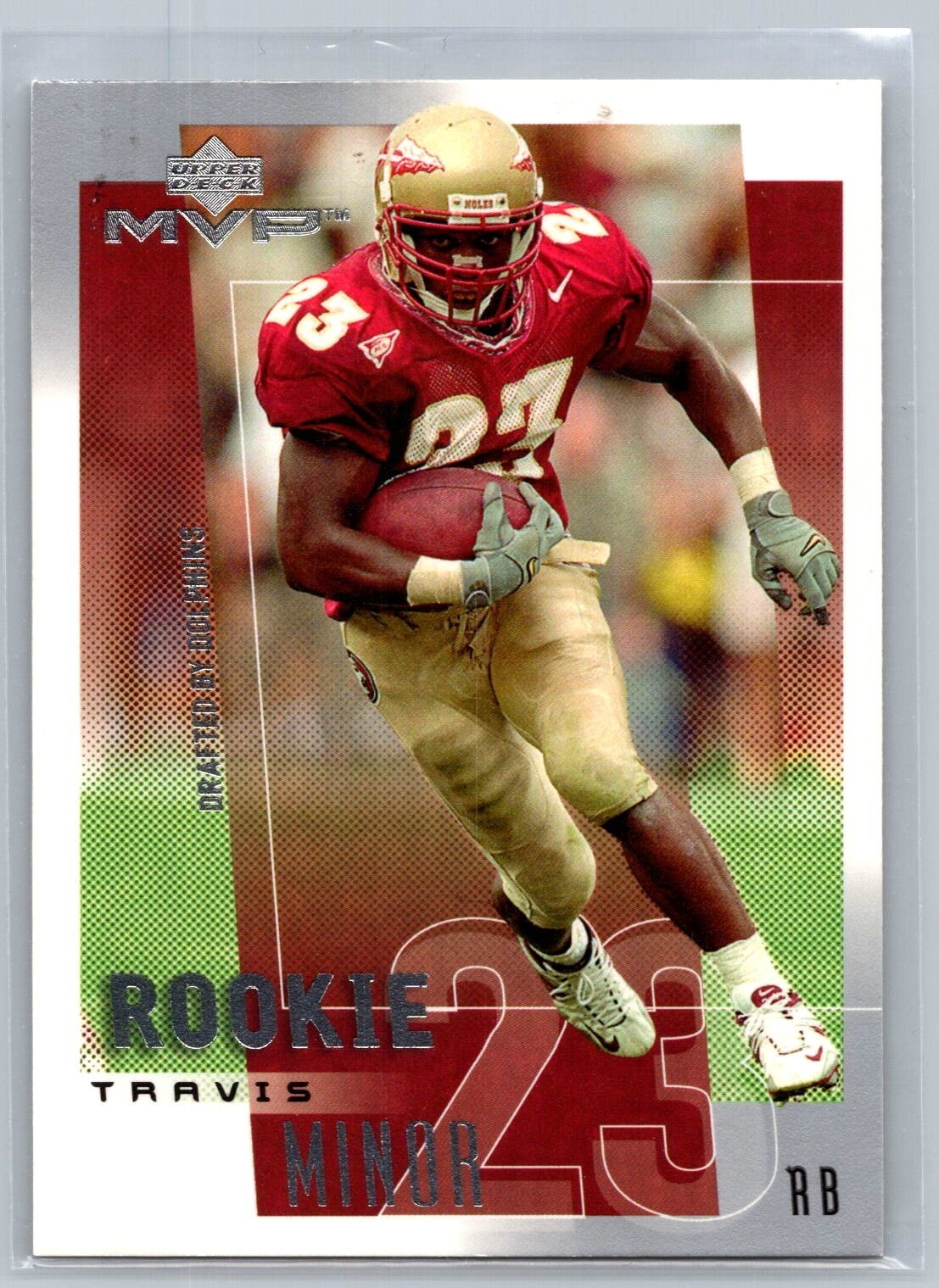 2001 UPPER DECK ROOKIE CARD # 303 Travis Minor - Miami Dolphins | eBay